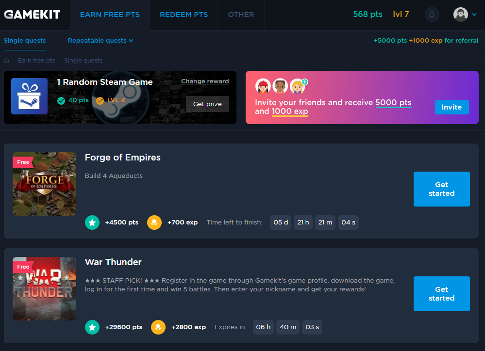 GameKit – Spare Time Income